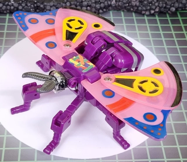 VINTAGE LH TOYS V-World Invading Insects Moth Transformable Robot ...