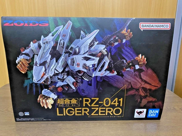 BANDAI SPIRITS CHOGOKIN ZOIDS New Century Zero RZ-041 Liger Zero Figure ...