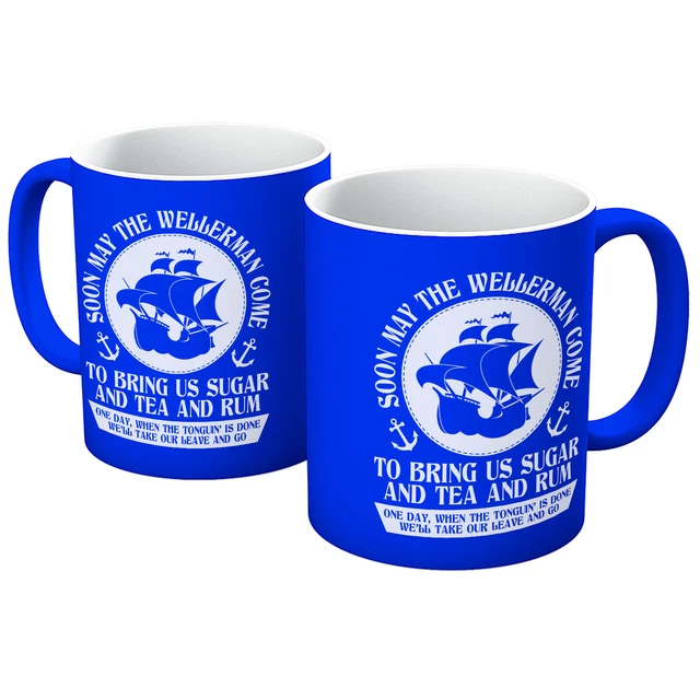 WELLERMAN COMES SEA Shanty Tik Viral Song Hit Meme Tok Mug In Various ...