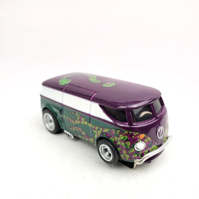 AUTO WORLD BATMOBILE Slot Car Riddler's Revenge Van Bus - TESTED ...