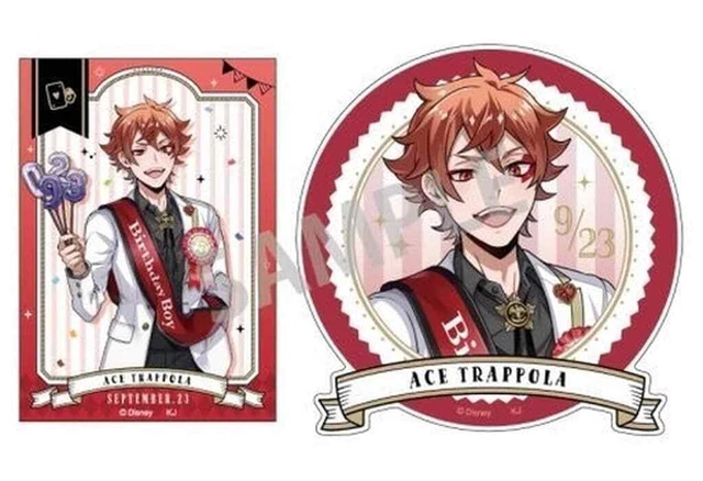 ADESIVO SIGILLO ACE Trappola Disney Twisted Wonderland Vestire Fiera di ...