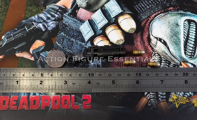 HOT TOYS CABLE MMS583 1/6 Scale Grenade Launcher + 3 Grenades Deadpool ...