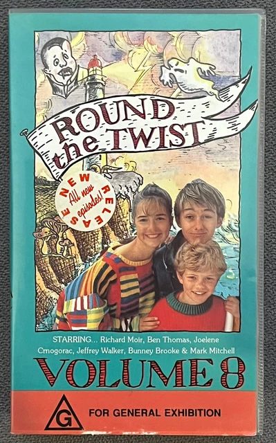 ROUND THE TWIST Volume 8 VHS Video Tape CEL Rare ABC Kids EUR 12,76 ...