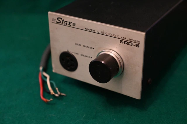STAX SRD-6 ADAPTOR for electrostatic ear speaker EUR 120,00 - PicClick IT