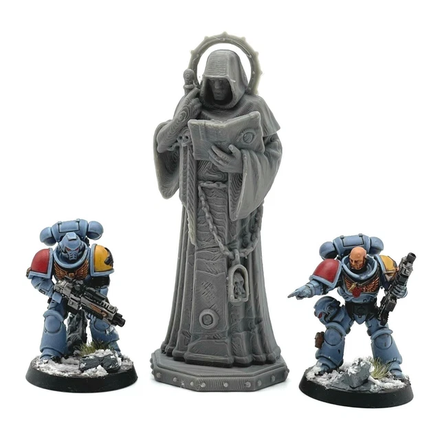 GOTHIC STATUE 28MM Miniature Wargaming Scatter Terrain Tabletop Fantasy ...