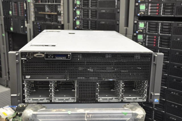 DELL R910 16SFF model 4x Intel X7550 2.0Ghz 8-Core XEON 128GB RAM H700 ...