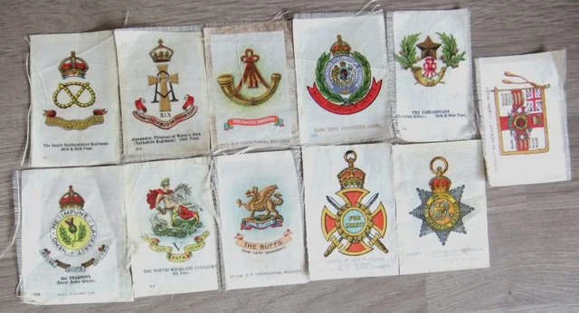 RARE, ANTIQUE PHILLIPS/BDV Cigarette Silks - British Military ...