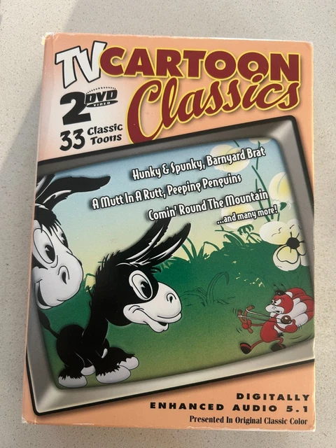 TV CARTOON CLASSICS 2 Dvds 33 Classics (Dvd) New Sealed $12.75 ...