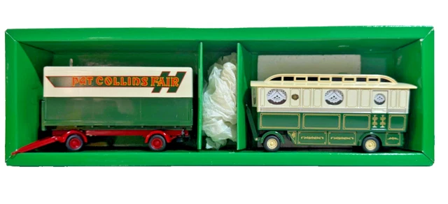 CORGI SCAMMELL HIGHWAYMAN trailer & caravan set pat collins 16502 NIB 1 ...