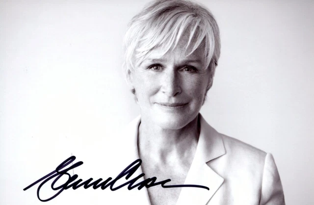 AUTOGRAPHE ORIGINAL DE l'actrice GLENN CLOSE EUR 75,00 - PicClick FR