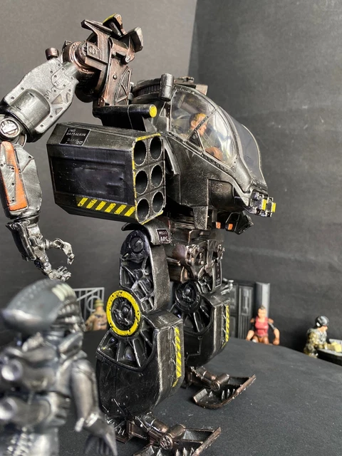 ‘BLACKLIGHT’ GRID WALKER Custom Mech TRON ARES 1:18 Hand-Painted One ...