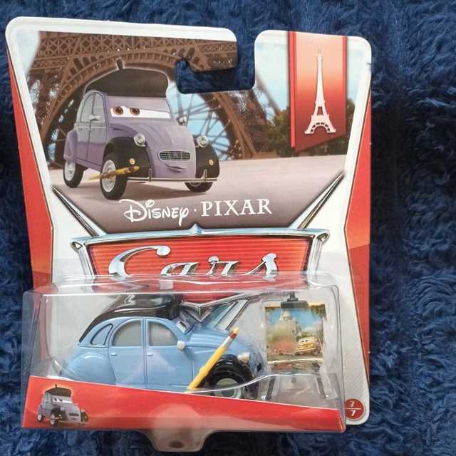 DISNEY PIXAR CARS Diecast 1:55 HENRI MOTISSE mega RARE Mattel Orig BNIB ...