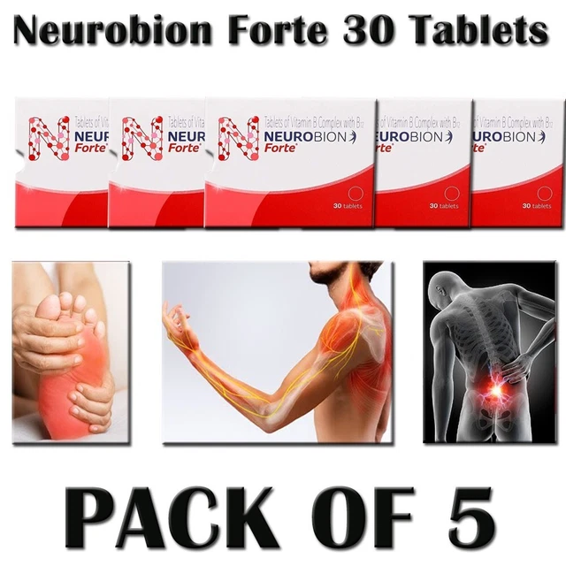 NEUROBION FORTE 30 Tablets Vitamin B Complex with Vitamin B1 B2 B3 B5 ...