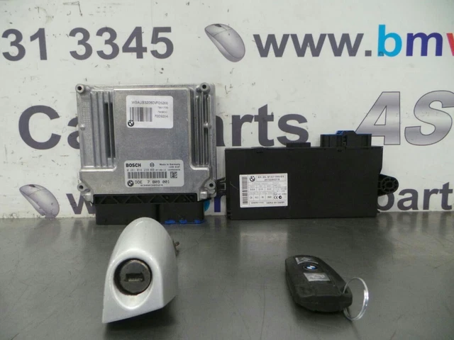 BMW 120D ENGINE ECU / CAS Kit N47 Diesel E87 E90 1 3 SERIES 0281014239 ...