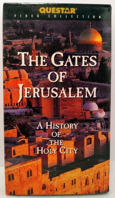 THE GATES OF Jerusalem: A History of the Holy City (VHS) - vintage ...