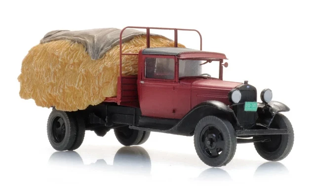 ARTITEC 387.502 - Ford Model Aa, Truck With Flatbed Load Hay , Ho 1:87 ...