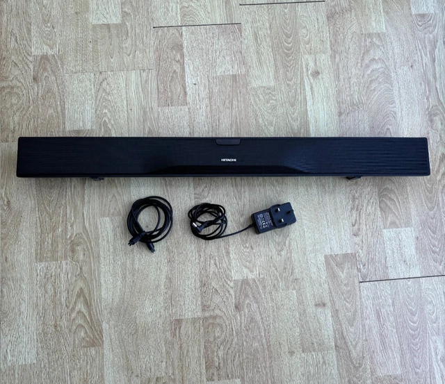 HITACHI AXS014BTU SOUND Bar 120W 81cm Bluetooth, Optical, RCA, Jack, No ...