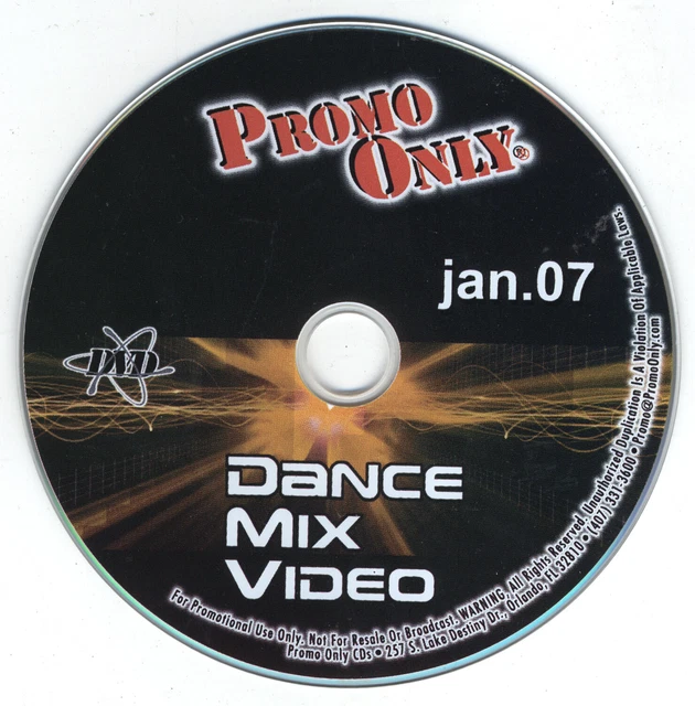 DANCE MIX VIDEO January 2007 DVD-Killers Korn Erasure Pet Shop Boys ...