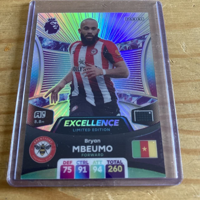 PANINI ADRENALYN XL 23-24 2024 Bryan Mbeumo Excellence Card rare £0.99 ...