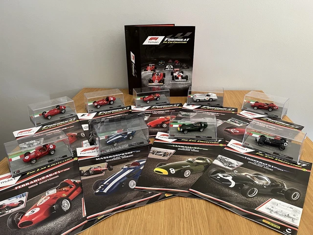 PANINI F1 1950’S Car Collection - 9 Cars Incl. Stirling Moss & Fangio £ ...