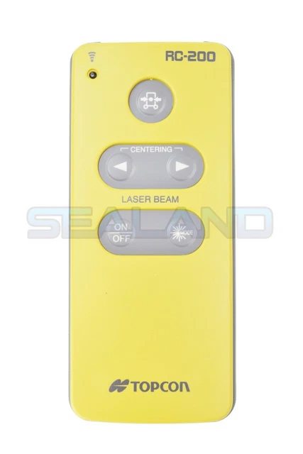 TOPCON RC-200 PIPE Laser Remote Control £275.00 - PicClick UK