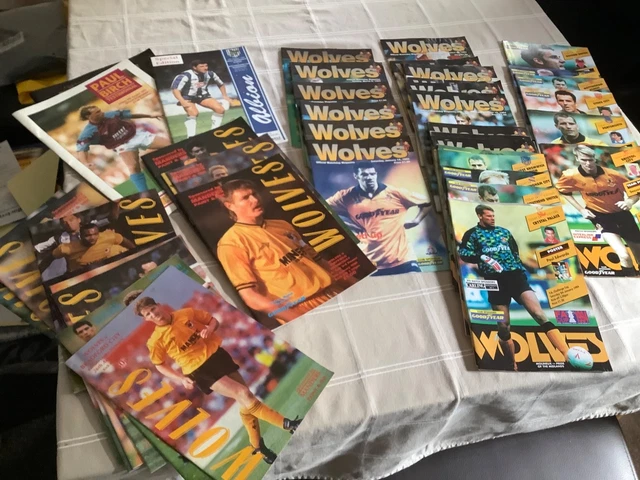 SELECTION OF WOLVES football programes £5.43 - PicClick UK