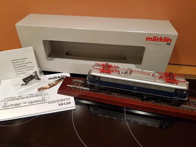MÄRKLIN 39120 ELEKTROLOKOMOTIVE BR E10.3, Delta- & Digital- System, mfx ...