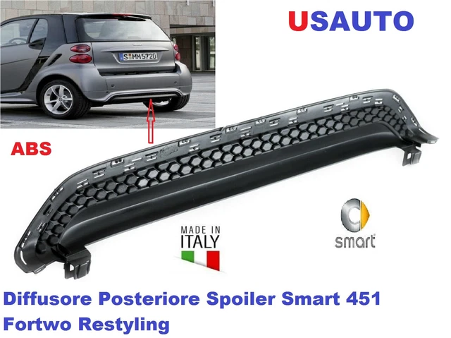 DIFFUSORE POSTERIORE SPOILER Smart 451 Fortwo Restyling OE ...