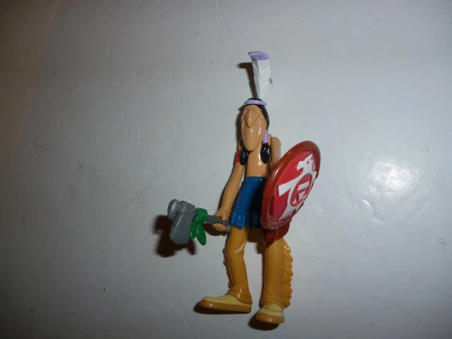 DISNEY FAMOSA Peter Pan Character Figure - Indian with Tomahawk Axe £3. ...