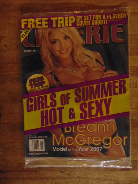 PLAYBOY MAGAZINE SPECIAL Edition Lingerie August 2007 Factory Sealed | 160#18405 $49.75 ...