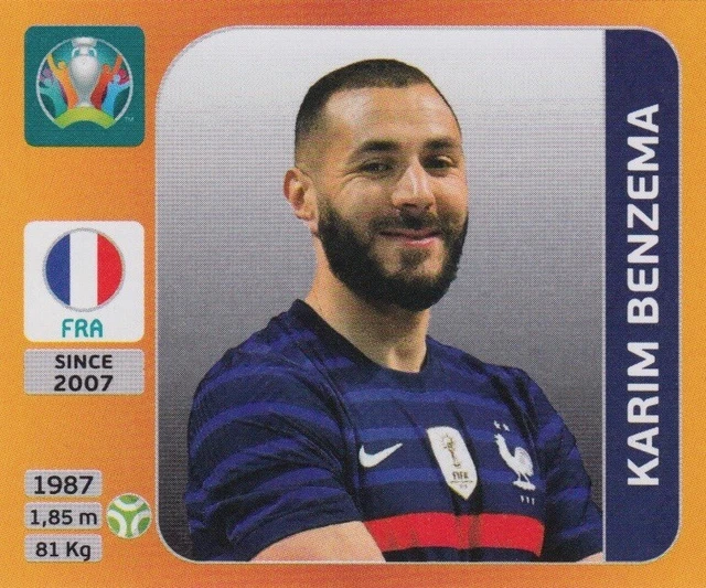 PANINI STICKER FUSSBALL EM Euro 2020 Tournament 2021 Nr. 590X Karim ...