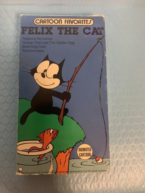 FELIX THE CAT VHS Cartoon Favorites Classics Neptune Nonsense Rare £4. ...