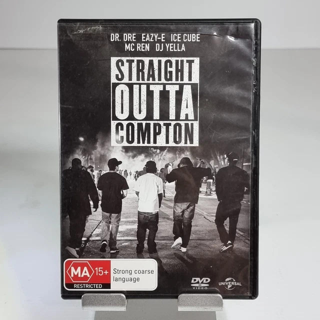STRAIGHT OUTTA COMPTON - NWA Dr Dre, Ice Cube DVD PAL Region 2,4,5 ...