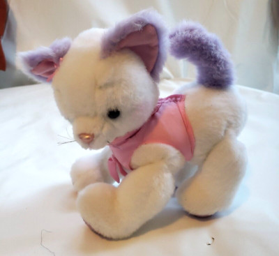 2001 GENUINE BARBIE mattel Interactive Cat Kitten Perfectly Plush ...