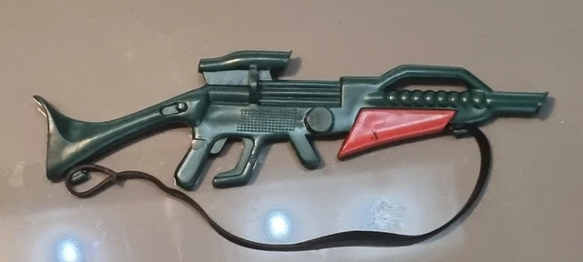 ACTION MAN VINTAGE 1970s Space Ranger Commando Large Laser Rifle Gun ...