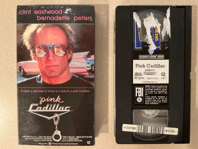 PINK CADILLAC (VHS, 1989) Clint Eastwood, Bernadette Peters £2.82 ...
