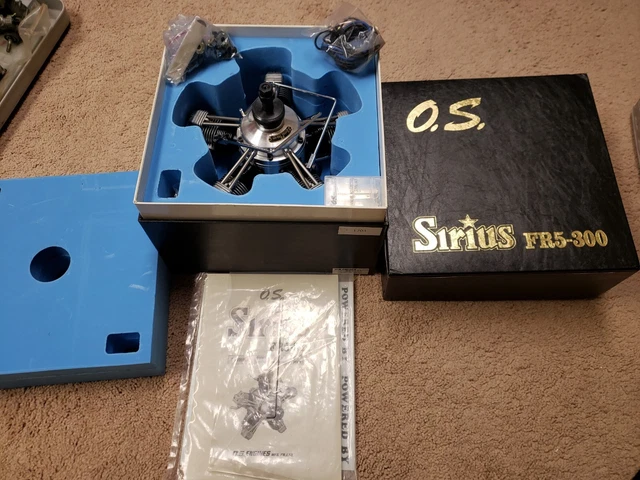 MOTEUR OS - OS Sirius FR5-300, 5 cylindres, moteur 4 temps - Neuf ! EUR ...
