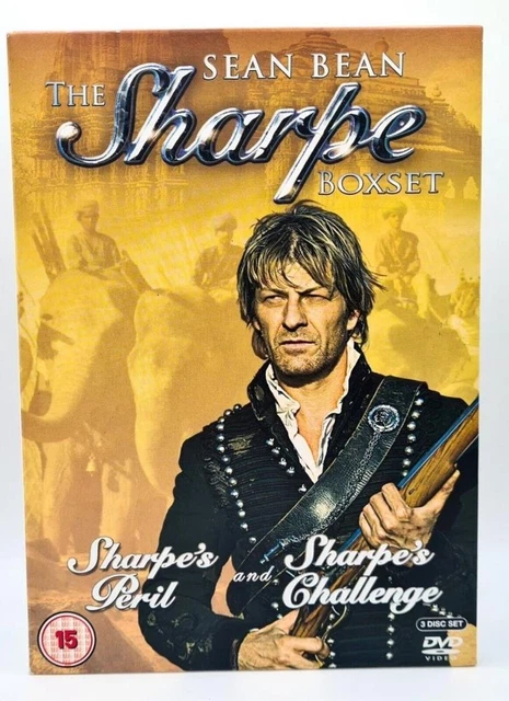 THE SHARPE BOX Set: Sharpe's Challenge & Sharpe's Peril DVD Drama (2008 ...