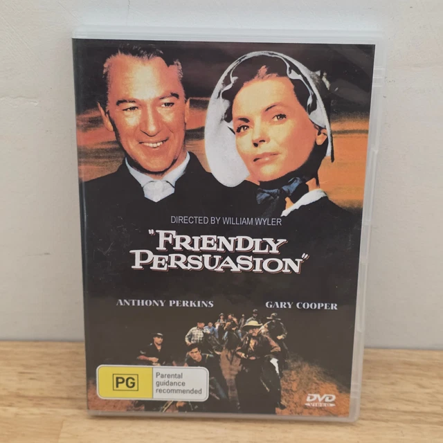 FRIENDLY PERSUASION DVD All Regions PAL 1957 Anthony Perkins Dorothy ...