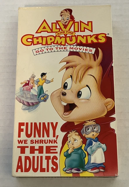 VHS LOT OF 5 Alvin and the Chipmunks Go to the Movies and Hair Raising ...