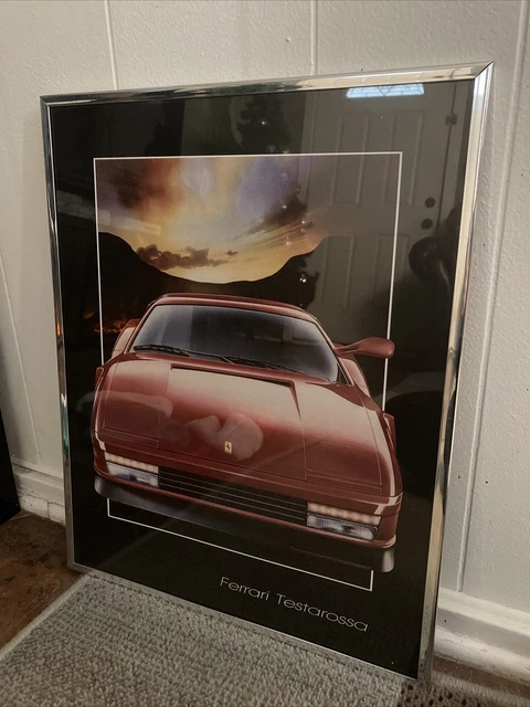 80S Ferrari Poster FOR SALE! - PicClick UK
