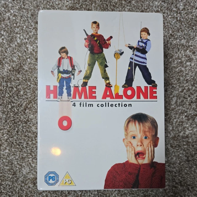 HOME ALONE 1/2/3/4 - 4 FILM COLLECTION DVD BOX SET Brand New & Sealed £ ...