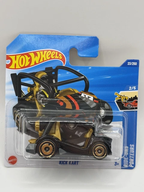 NEW HOT WHEELS Kick Kart, 2025 Black, 2/5 #23/250 Sealed £7.59 ...