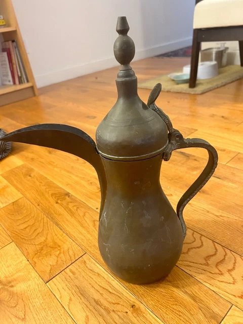ANTIQUE ISLAMIC ARABIC Persian Turkish DALLAH Copper Brass Coffee ... ANTIQUE ISLAMIC ARABIC Persian Turkish DALLAH Copper Brass Coffee ...