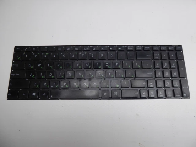 ASUS X550L ORIGINAL Keyboard Layout / Ru / English 0KN0-PE1RU13 #4784 £ ...