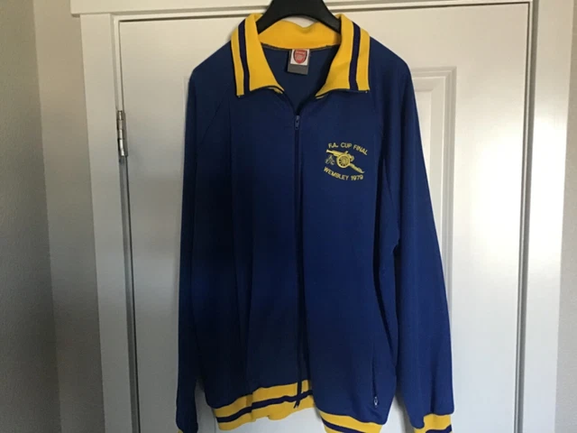 ARSENAL VINTAGE RARE Toffs Soccer Track Jacket USA Seller £124.63 ...