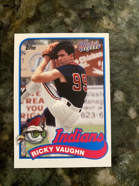 2014 TOPPS ARCHIVES Major League Charlie Sheen Ricky Vaughn comme #MLC ...
