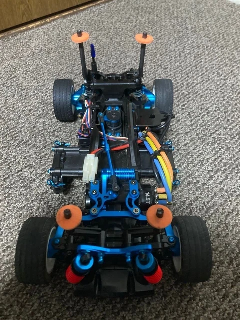 TAMIYA M-05 FF Chassis Custom RC Car Chassis Brushless Motor Racing £ ...