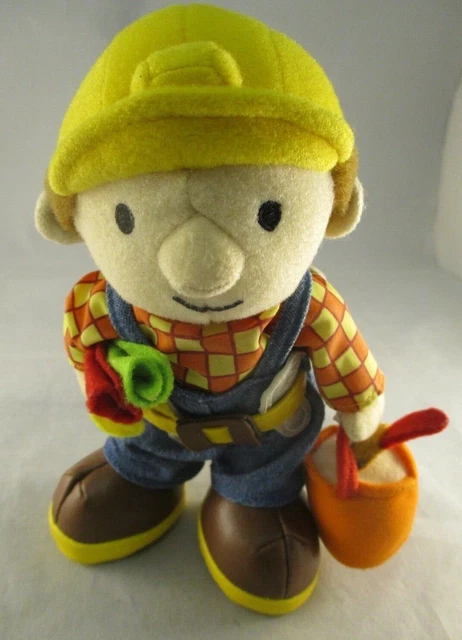 BOB THE BUILDER At Work Plush Cleaning Bob -TV Film Figure - Born To ...