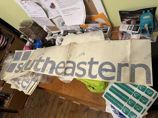 BRITISH RAIL CLASS 365 “Southeastern” Logo SRA era £35.00 - PicClick UK